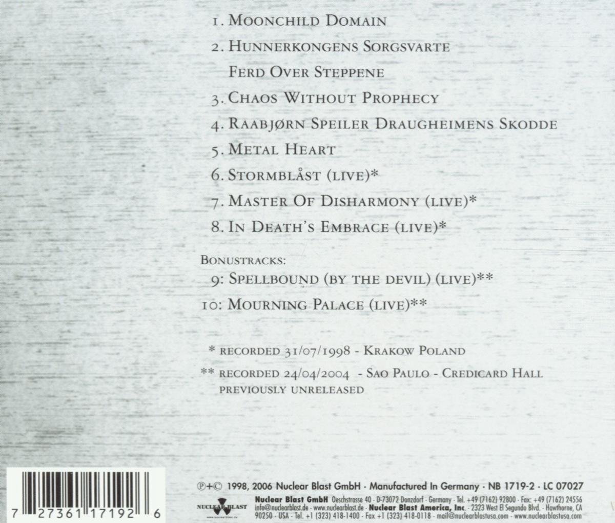 Godless Savage Garden-Special Edition, Dimmu Borgir | CD (album ...