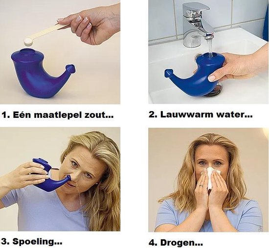 bol.com | Rhino Horn - Rood - Neusspoeler