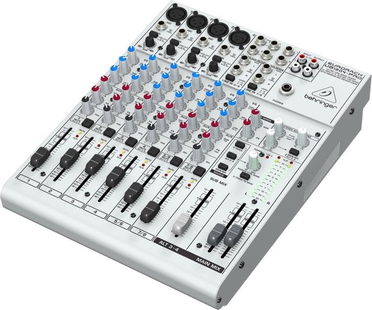 Behringer UB1204-PRO Zilver mengpaneel | bol