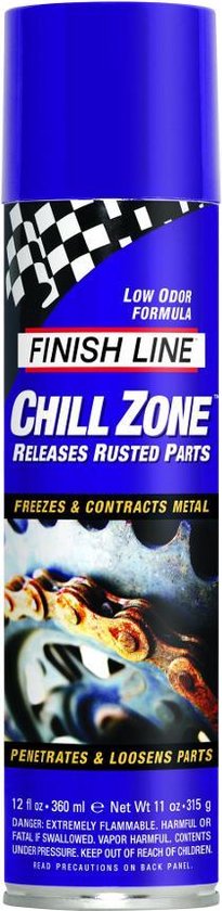 Finish Line Chill Zone fietsreiniger 360 ml blauw | bol.com
