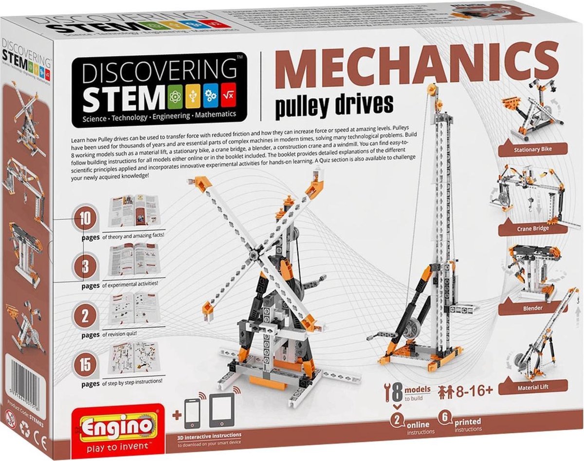 Engino Stem Pulley Drives | bol.com