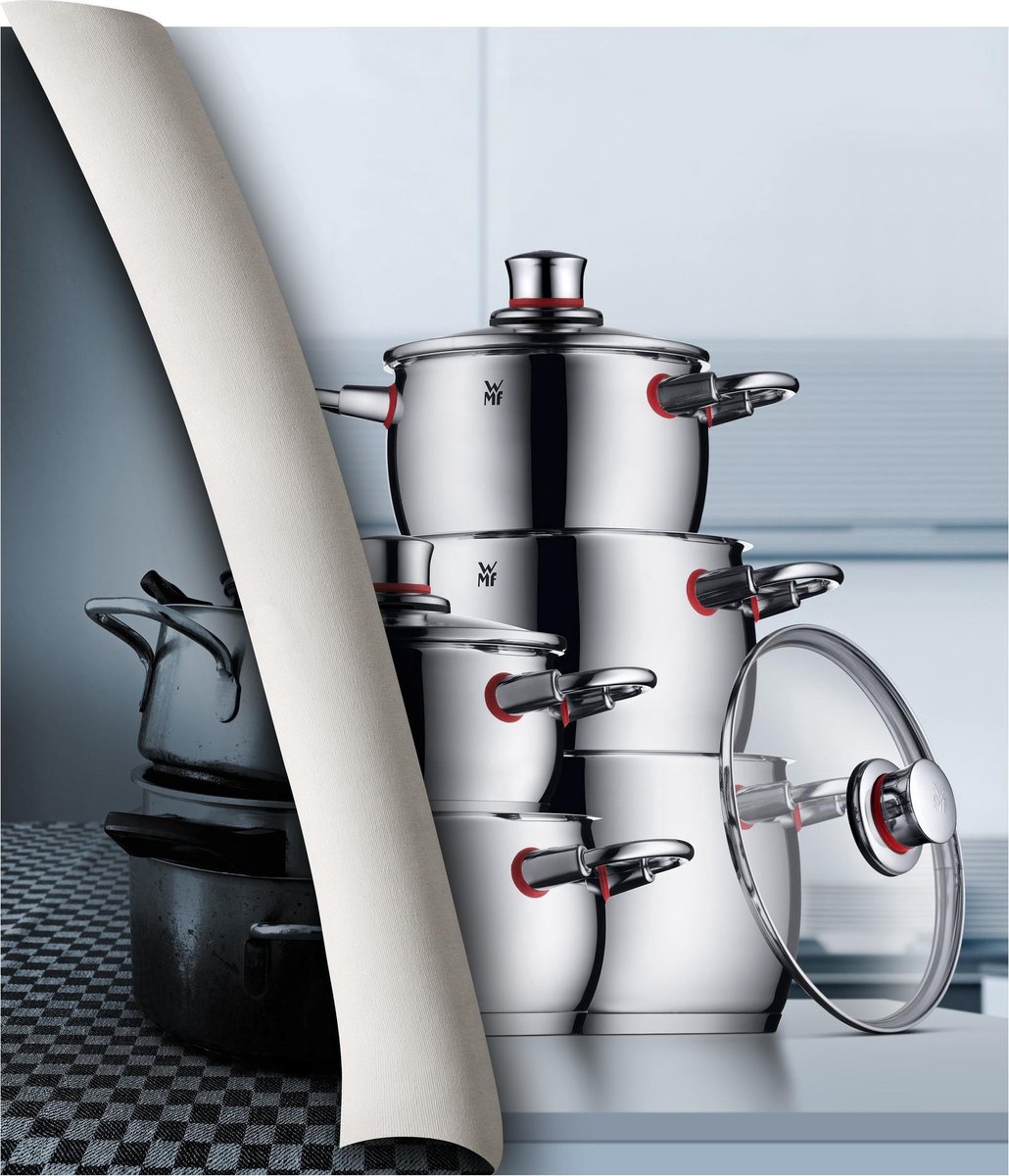 WMF Quality One Pannenset 5-delig - RVS | bol.com
