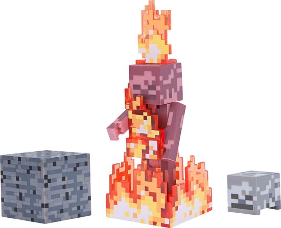 MINECRAFT Skeleton on Fire | bol.com