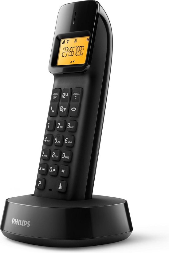Philips D1401B/34 DECT-telefoon met nummerherkenning - Taalinstelling ...