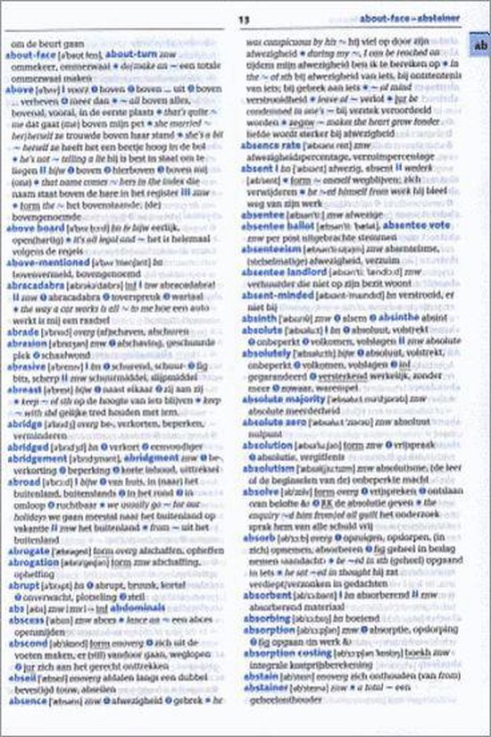 Prisma Concise English-Dutch Dictionary | bol.com