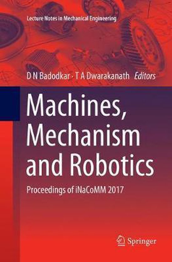 Machines, Mechanism and Robotics | 9789811341953 | Boeken | bol.com