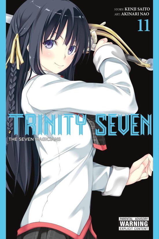 Trinity Seven 11 - Trinity Seven, Vol. 11 (ebook), Kenji Saito ...