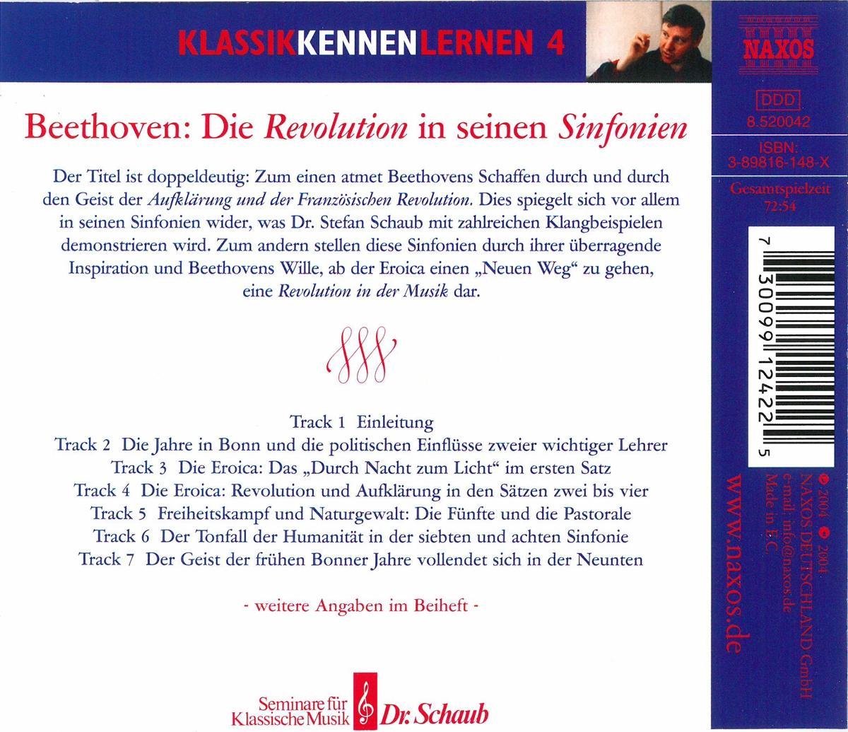 Stefan Schaub - Beethoven:Die Revolution In Se (CD), Stefan Schaub | Muziek | bol