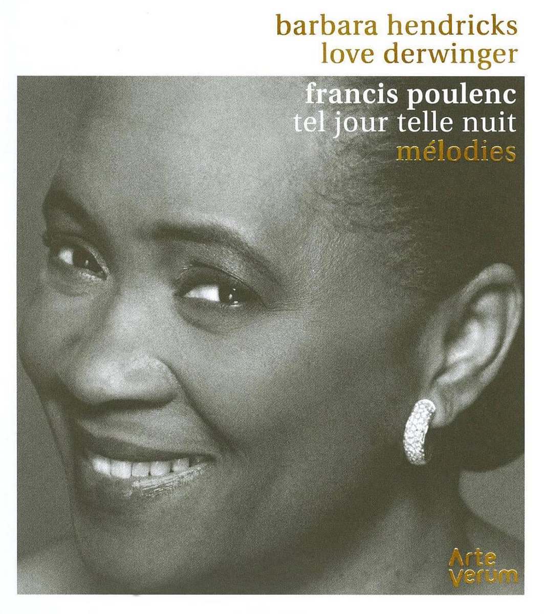 Poulenc, Melodies, Barbara Hendricks | CD (album) | Muziek | bol.com