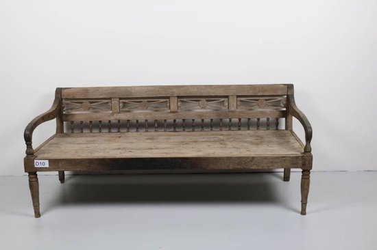 Garden Teak Stationsbank Javaans | D10 | bol