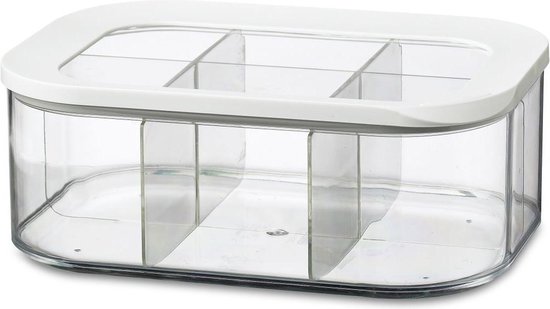 Mepal modula theedoos - wit | bol