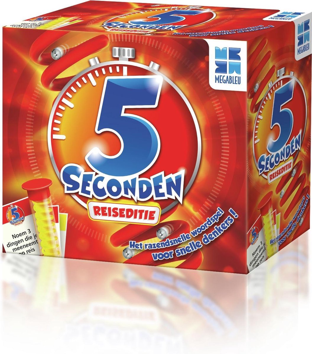 5 Seconden Reisspel - Kaartspel - Spelletjes voor Onderweg ...