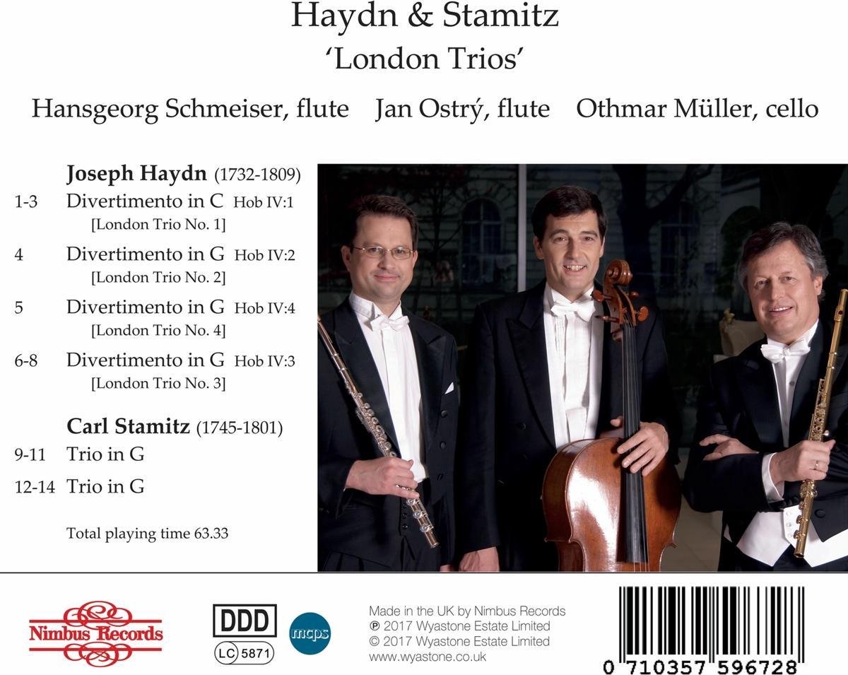 Hansgeorg Schmeiser - Jan Ostry - Othmar Muller - London Trios (CD ...