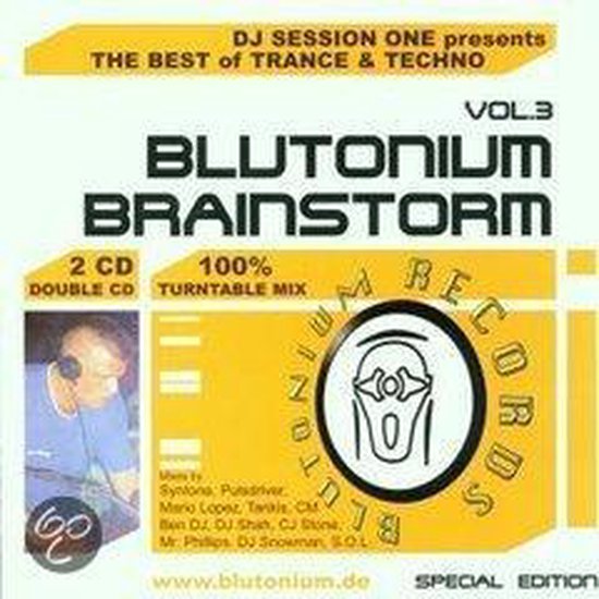 Blutonium Brainstorm 3, Various | CD (album) | Muziek | bol.com