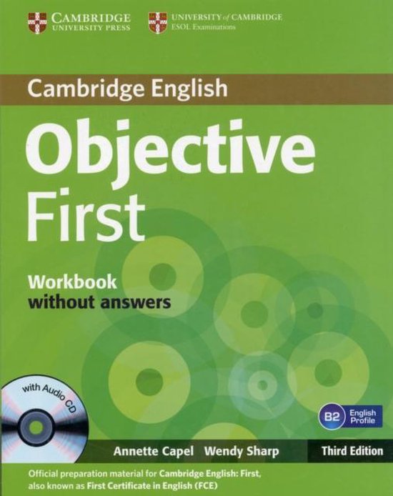Objective First Workbook without Answers with Audio CD | 9780521178808 ...