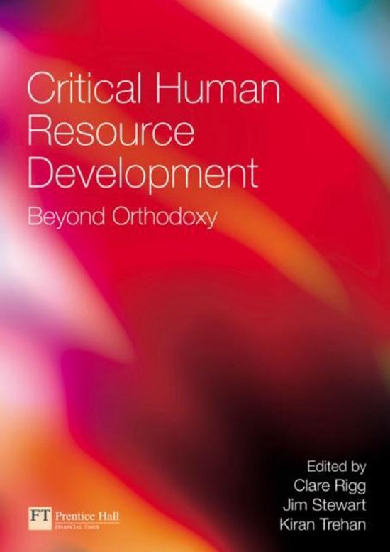 Critical Human Resource Development | 9780273705598 | Jim Stewart ...
