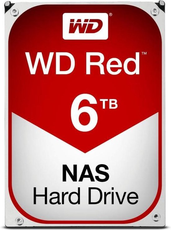 WD Red 6TB WD60EFRX NAS harde schijf | bol.com