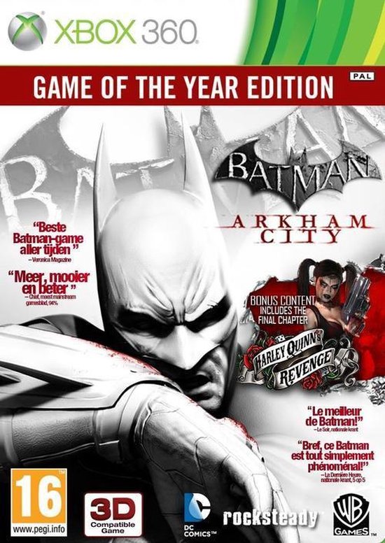Batman: Arkham City - Game of the Year Edition /X360 | Games | bol.com