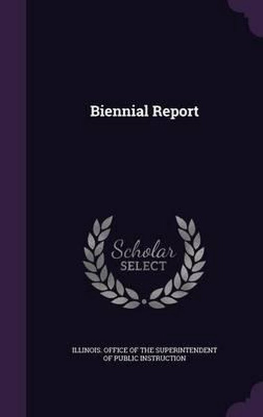 Biennial Report | 9781348266976 | Boeken | bol