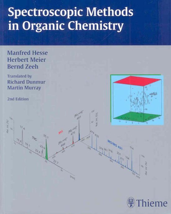 Spectroscopic Methods in Organic Chemistry | 9781588904881 | Manfred ...