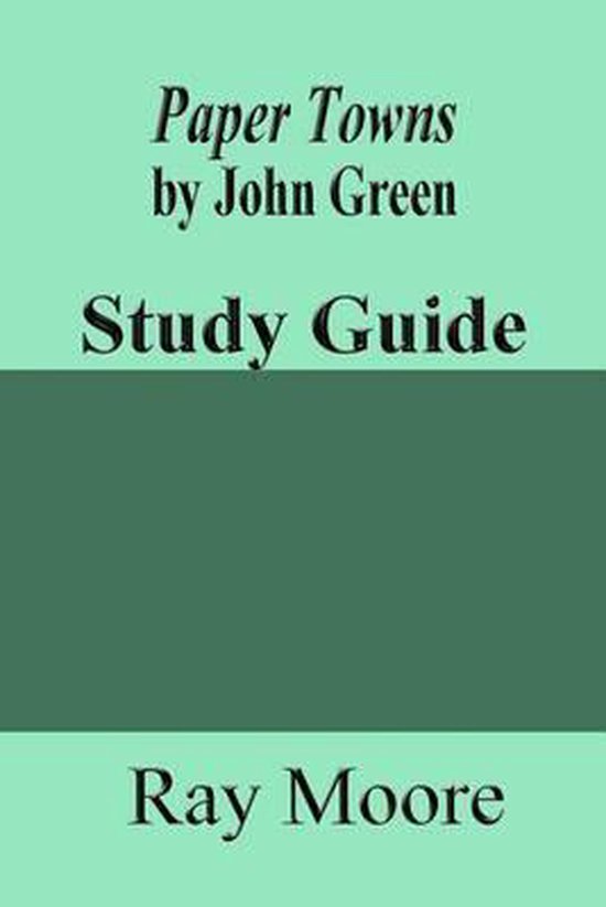 Paper Towns by John Green | 9781519178022 | Ray Moore M a | Boeken | bol