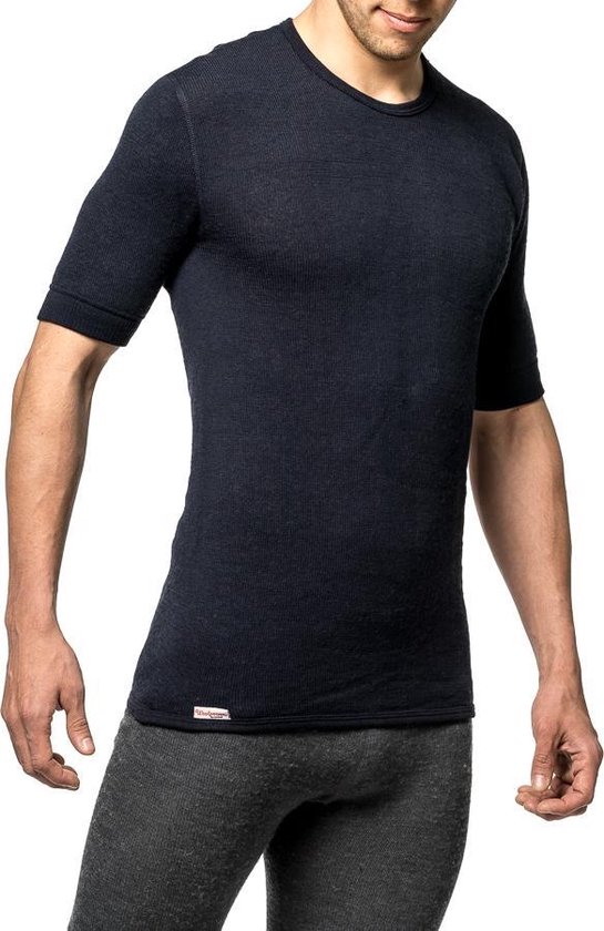 Woolpower Merino Base Layer Tee 200 - Black | bol