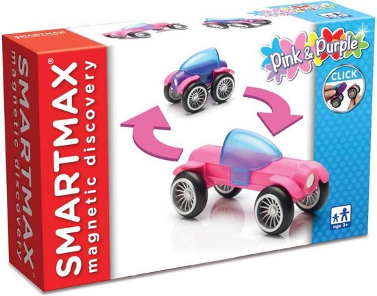 Smartmax - Roze & Paars Auto | bol.com