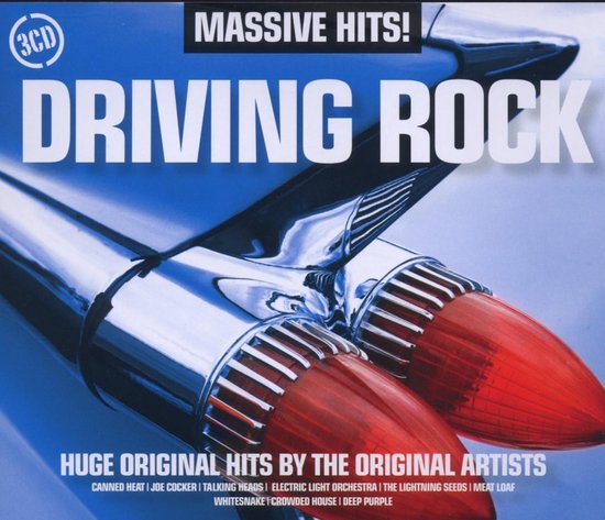 Massive Hits! Driving Rock, various artists | Muziek | bol