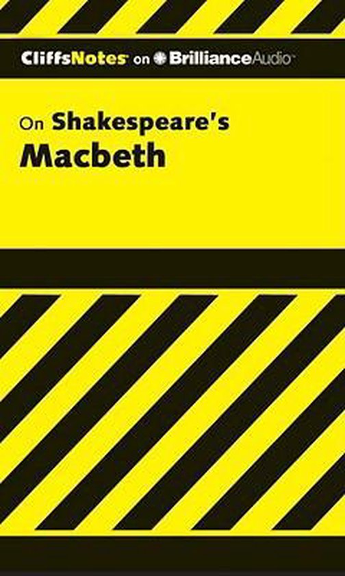 Cliffsnotes On Shakespeares Macbeth Alex Went 9781611068757