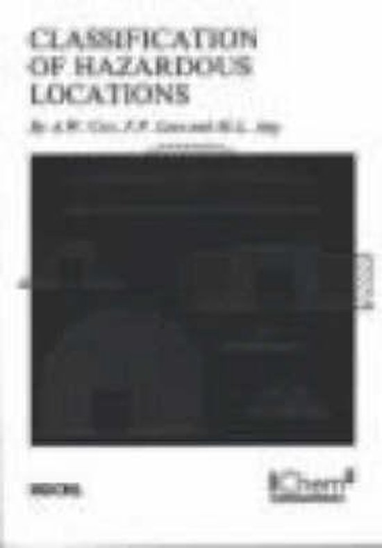Classification of Hazardous Locations | 9780852952580 | A.W. Cox | Boeken | bol