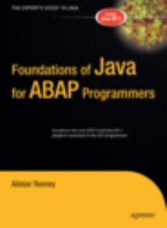 Foundations of Java for ABAP Programmers | 9781590596258 | Alistair Rooney | Boeken | bol.com