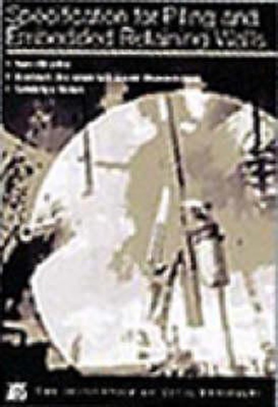 ICE Specification for Piling and Embedded Retaining Walls, Institution Of Civil... | bol.com