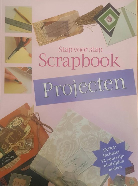 Stap voor Stap Scrapbook Projecten | 9789054263623 | Boeken | bol.com