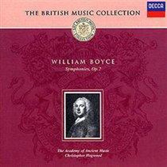 Symphonies Op.2, W. Boyce | CD (album) | Muziek | bol.com