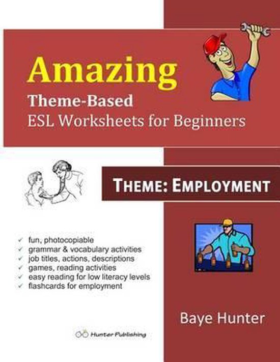 Amazing Theme-Based ESL Worksheets for Beginners -Theme | 9780991764143 ...