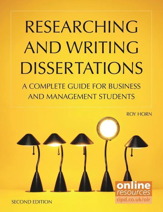 Researching and Writing Dissertations (ebook), Roy Horn | 9781843983231 ...