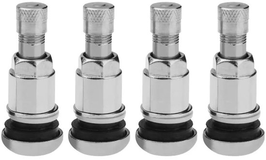 4 stuks Auto metaal auto ventiel - TR525 bandventiel auto - 17*42 MM ...