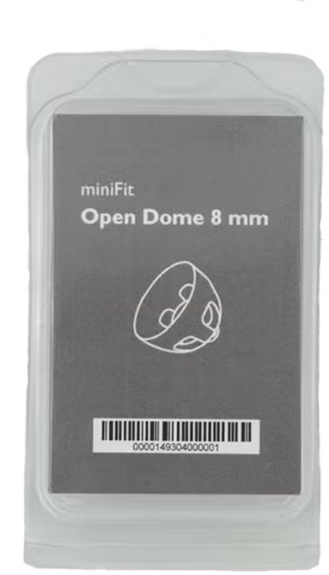 Bernafon Open Domes miniFit 8 mm - 10 stuks - hoortoestel domes | bol