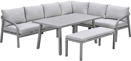 Garden Impressions Tarera lounge dining set 6-delig - taupe | bol