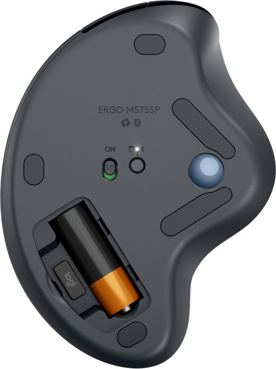 Logitech Ergo M575S Trackball Muis - Draadloos - Ergonomisch - Graphite ...