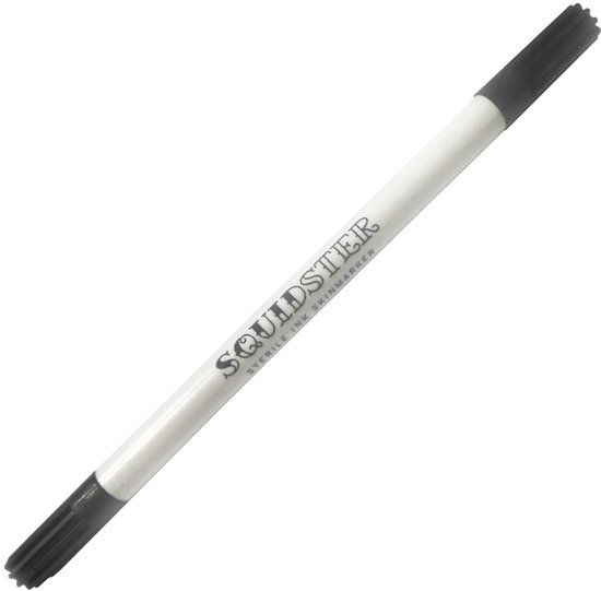 Squidster - Huid Marker Zwart | Tattoo, PMU, Wimper, Browmapping Pen ...