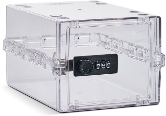 Lockabox Mini™ Opbergbox met Cijferslot – Afsluitbare Medicijnkast ...