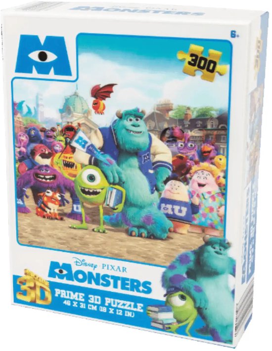 Disney Pixar Monster INC puzzel 500 stukjes - 3D puzzel | bol