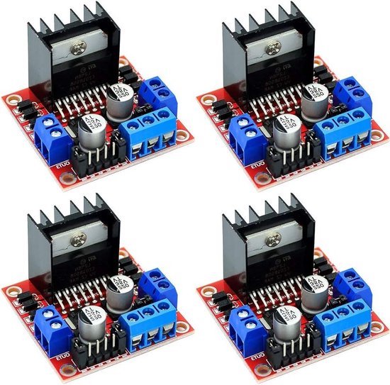Motor Drive Controller Board Module Dual H Bridge DC Stepper - 4 stuks ...