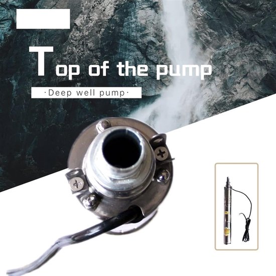 Vesdas - Waterpomp - Diepe put dompelpomp - Solar DC Diepe put pomp ...