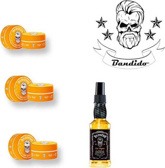 Bandido Haar Wax Nr2- 3 Stuks 150 +1 X COLONGE 150 ml | bol