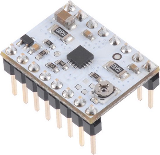 STSPIN220 Low-Voltage Stepper Motor Driver Carrier (Header Pins Soldered) Pololu 2877 | bol