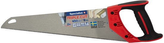 SPECIALIST+ Handzaag voor hout TRIPLE CUT 450mm 9TPI - Made in Sweden ...