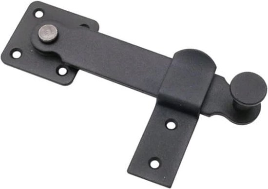 Zwarte Deurgrendel voor Rolluiken en Poorten - Poortbeveiliging ...