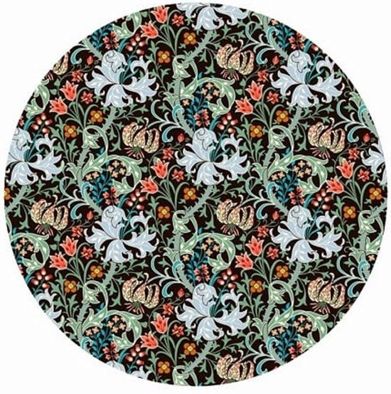 Bord metaal Lelies Ø26cm | bol